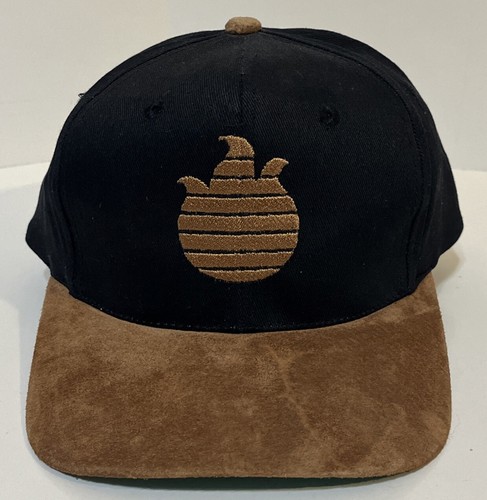 Authentic Head Shots KC Caps HEATEC Logo Mens Adjustable Brown Suede ...