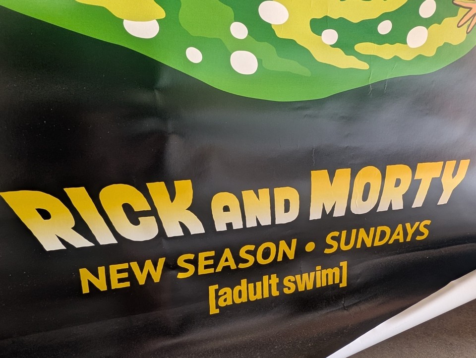 Rick and Morty Adult Swim Series 68" x 48"Advertising Poster Cartoon ...