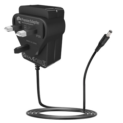 Replacement for Nintendo SNES (PAL) Power Supply UK Plug Adapter 9V 1A ...