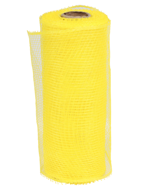 6"x5 yd Deco Mesh Roll Metallic Spring Easter Floral Craft Wreath ...