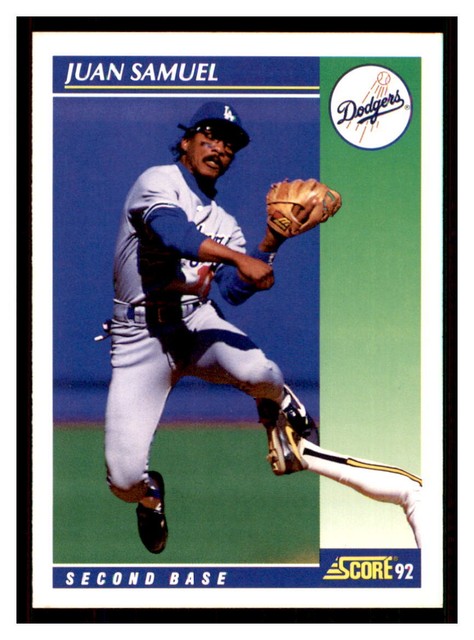 1992 Score - #73 Juan Samuel for sale online | eBay