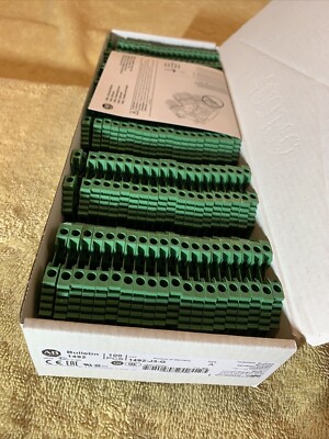 Allen-Bradley 1492-J3-G, Feed Thru Screw Terminal Block, 3mm, Green ...