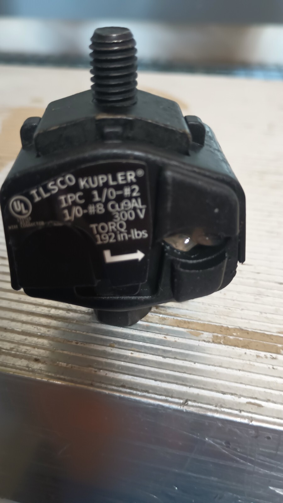 ILSCO Kupler IPC 1/0-#2 CU9AL 300v 1/0-#8 Insulation Piercing Tap ...