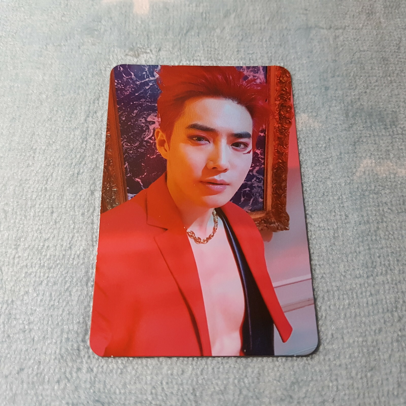 EXO 6th Full Album OBSESSION Suho Type-6 Photo Card Official K-POP(41 ...