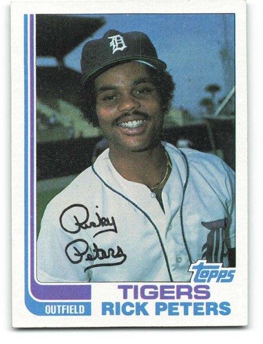 1982 Topps #504 Rick Peters NM+++ Tigers ID:254758 | eBay