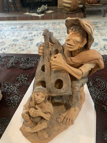 EDILBERTO MERIDA Two Original terra cotta Sculptures | eBay