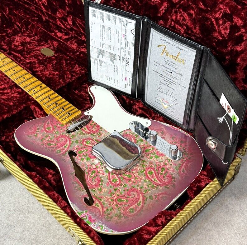 Fender Custom Shop Limited Edition Double Esquire Thinline Custom Relic ...