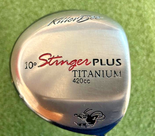 Killer Bee Stinger Plus Ti Driver 10* / RH / Senior Graphite ~46" / zb9228 | eBay