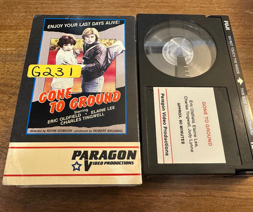 Gone To Ground Betamax Beta Movie Used (NOT VHS) Eric Oldfield Paragon ...
