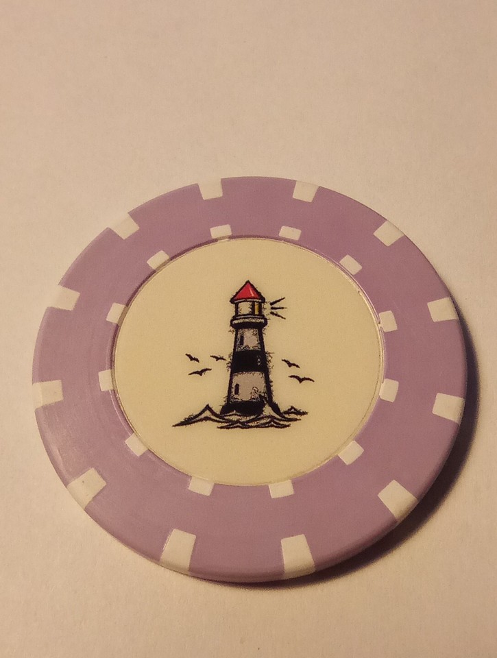 WONDERFUL LIGHTHOUSE LOGO CHIP GREAT FOR ANY VINTAGE COLLECTION! | eBay
