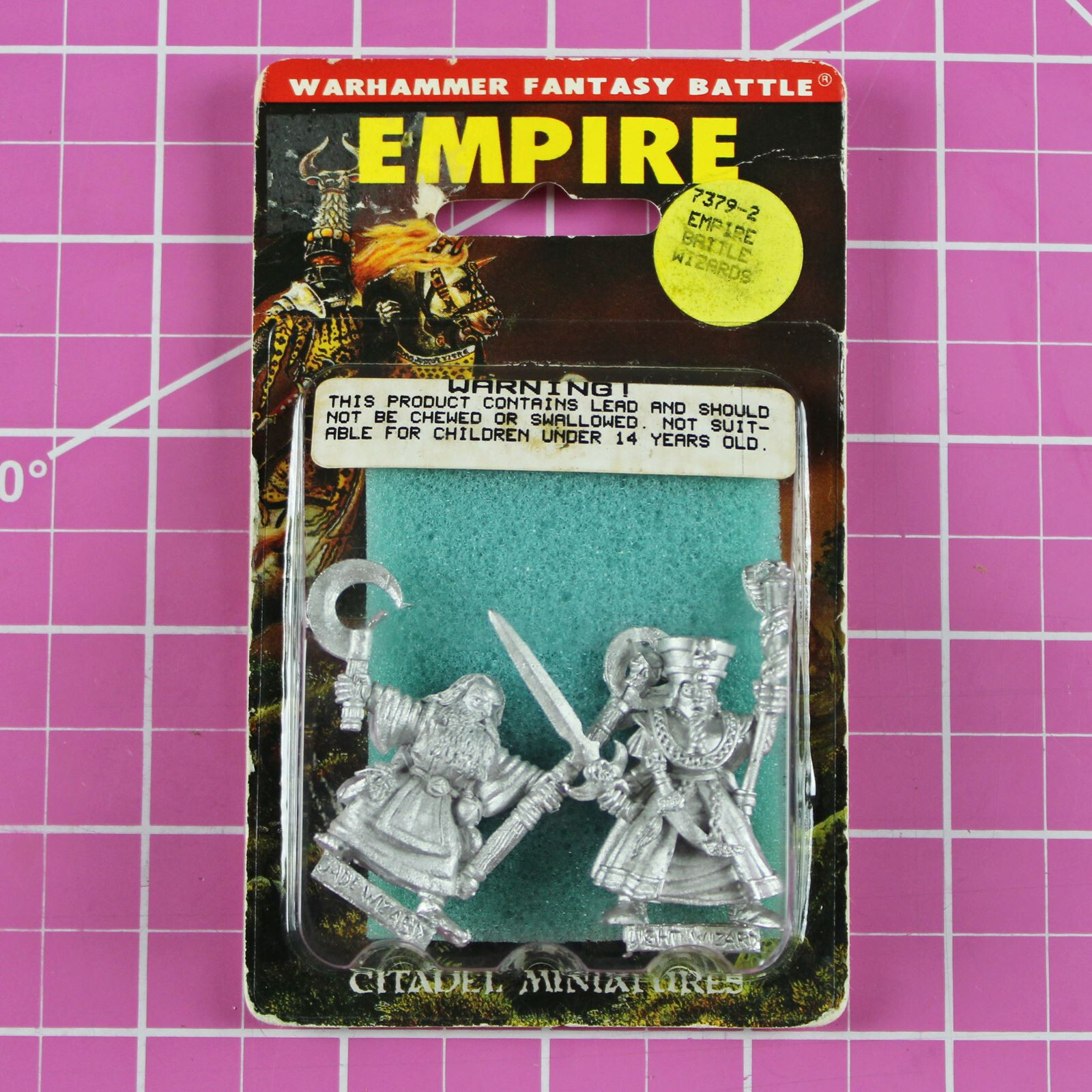 CLASSIC Warhammer Empire Battle Wizards NIB Metal - OOP Citadel Mage ...