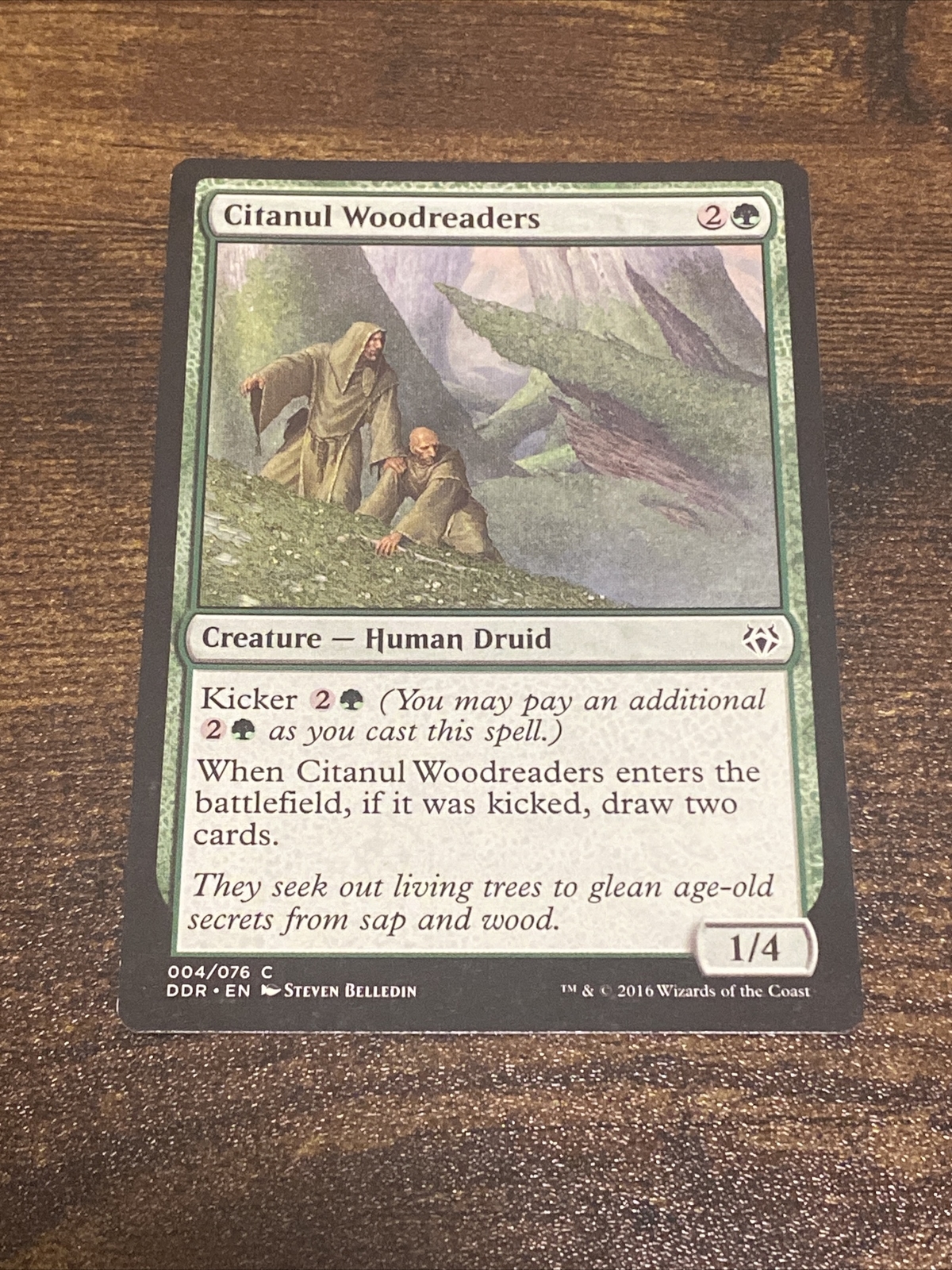 Magic the Gathering MTG Citanul Woodreaders (4) DD Nissa vs. Ob Nixilis D5472* | eBay
