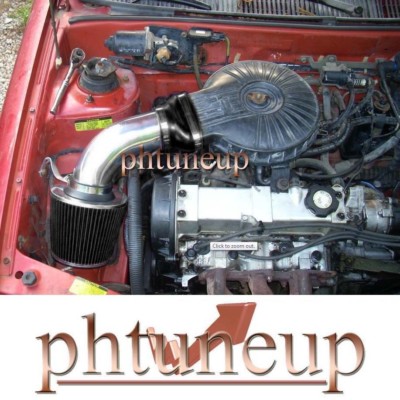 BLACK 1991-1997 CHEVY GEO METRO 1.0 1.0L 1.3 1.3L LSi XFi AIR INTAKE ...