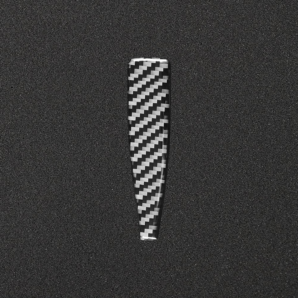 Gear Knob Head Cover Decorative Trim Stickers Carbon Fiber for ...