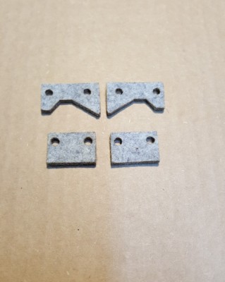 Emco Maximat Super 11 & Compact 10 Metal Lathe Felt Way Wiper Set NEW ...