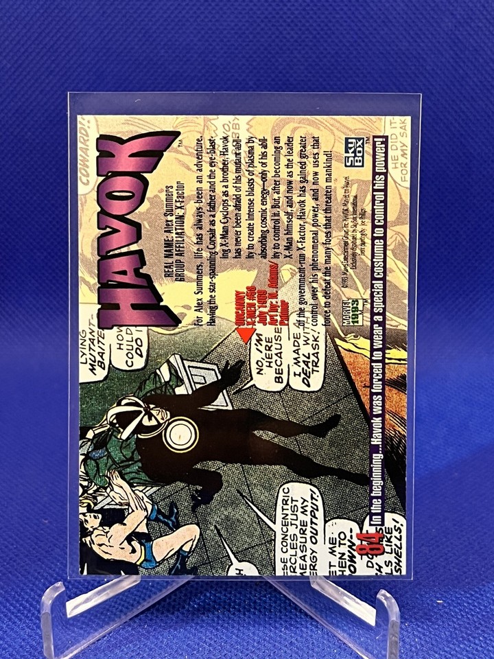 1993 Marvel Masterpieces Havok #84 | eBay
