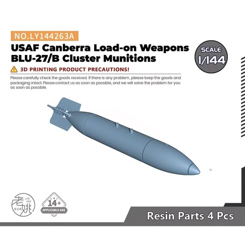 LY144263A 1/144 USAF Canberra Load-on Weapons BLU-27/B Cluster ...