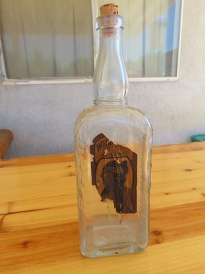 Vintage Original Wildroot Embossed Label Bottle | eBay