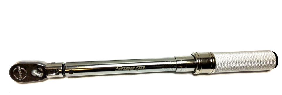 NEW Snap-on™ QD2FR75B 3/8" Dive Click-Type Flex-Head Torque Wrench 5-75 ...