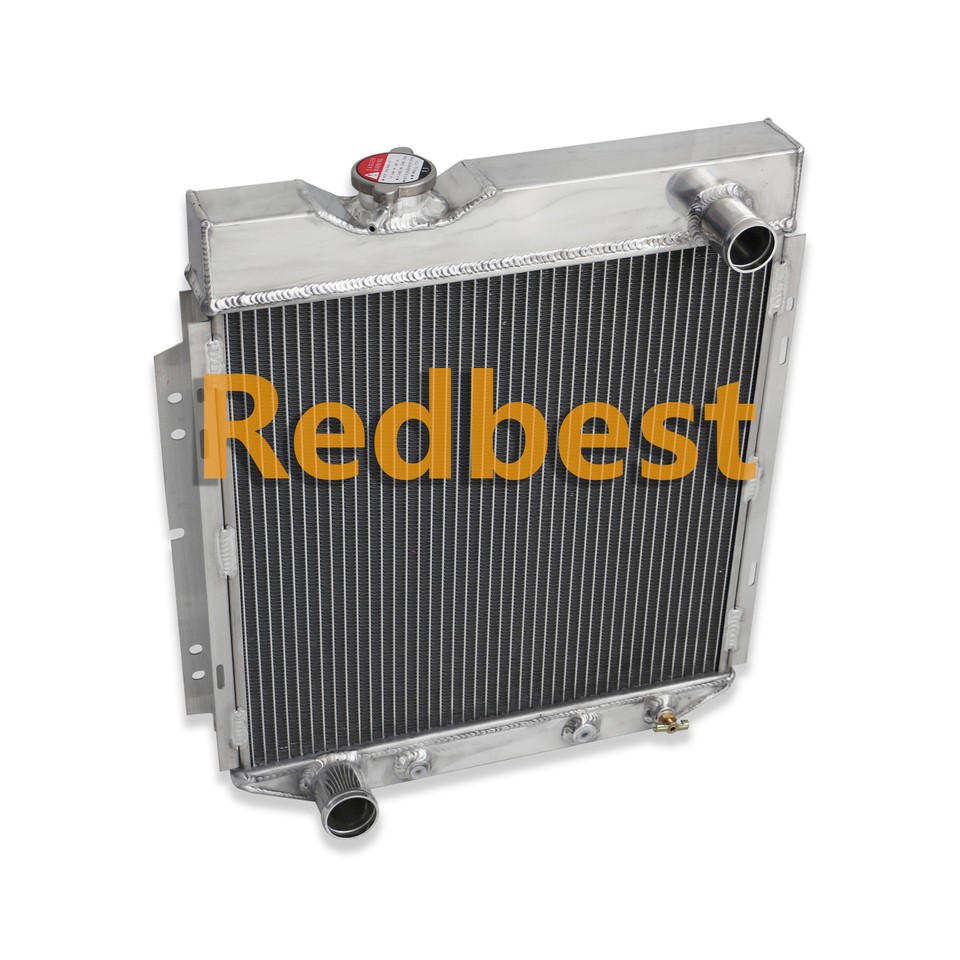 ALUMINUM 4 Row 17"W RADIATOR FIT 1960-1966 FORD MUSTANG FALCON COMET ...