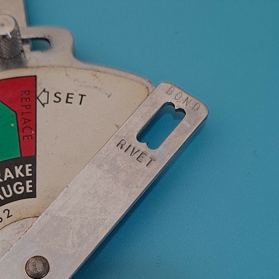 Vintage Atlas Brake Wear Gauge A-132 B35 | eBay