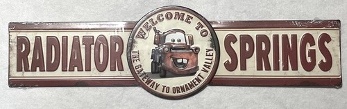 Disney Pixar Cars Radiator Spring, Metal Sign | eBay