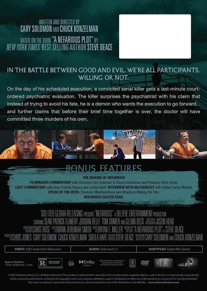 Nefarious [DVD] 683904550743| eBay