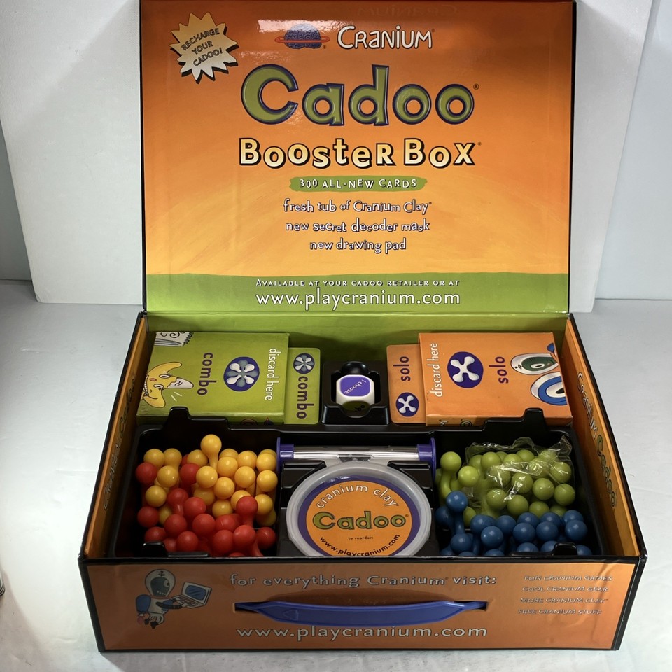 Cranium Cadoo Complete 2002 Kids Board Game Excellent Condition Needs ...