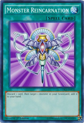 Monster Reincarnation Common Legendary Decks II YuGiOh Card | eBay ...