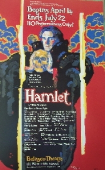 BROADWAY POSTER- HAMLET 1995-ORIGINAL WINDOW CARD POSTER 22" X 14" | eBay