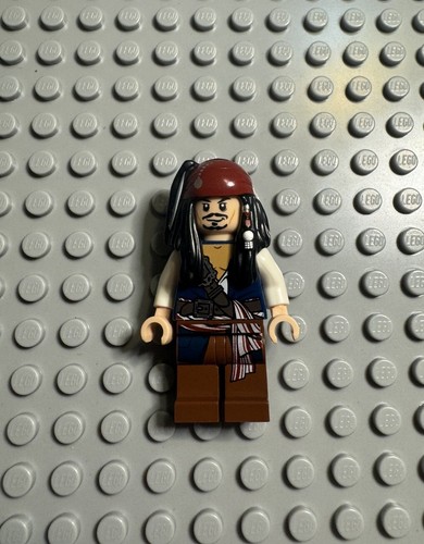 Lego Pirates of the Caribbean Jack Sparrow Minifigure 4183 4191 4192 ...