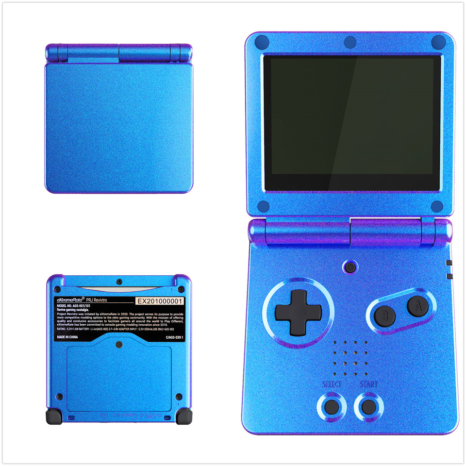 IPS GBA SP Upgraded Housing Shell Buttons Replacement Kit for Gameboy ...