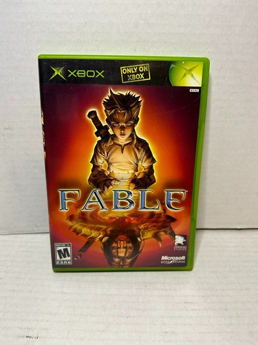 Fable Black Label Microsoft Xbox, 2004 Used Complete tested ...
