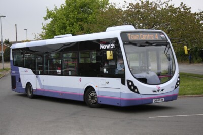 First Eastern Counties 47508 SN64CRK 6x4 Quality Bus Photo | eBay UK