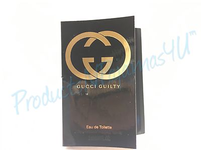 GUCCI GUILTY Eau de Toilette SAMPLE Women 2ml/0.06 fl.oz. **New ...
