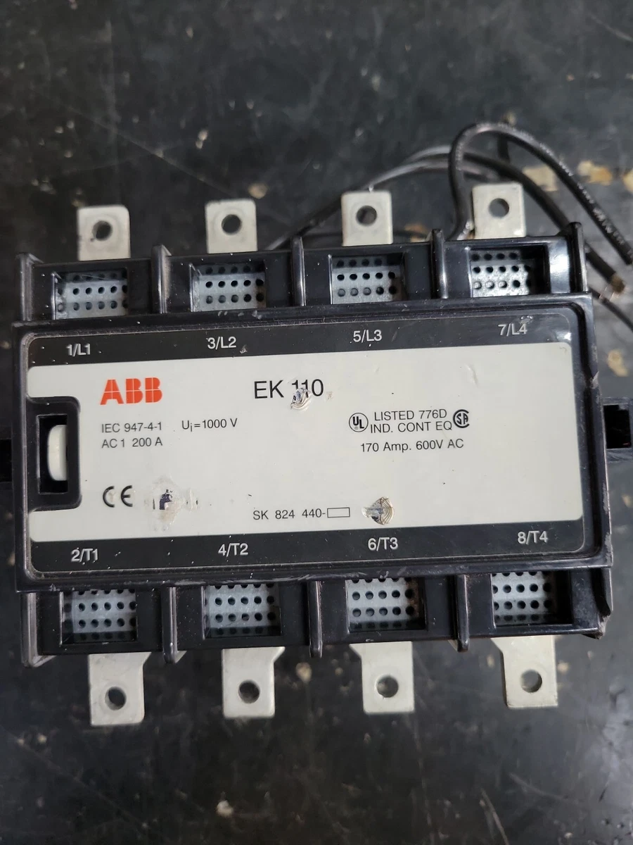 Abb 4 Pole Lighting Contactor | Shelly Lighting