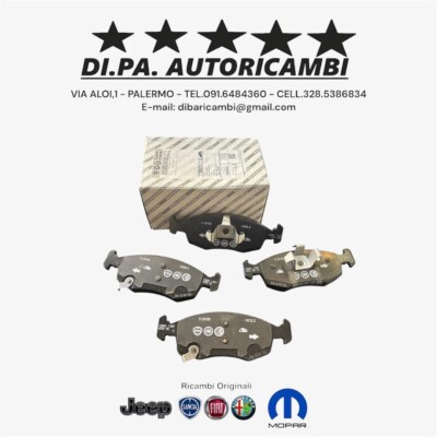PASTIGLIE FRENO ANTERIORI ORIGINALI FIAT PANDA (312) 0.9 TWINAIR LANCIA ...