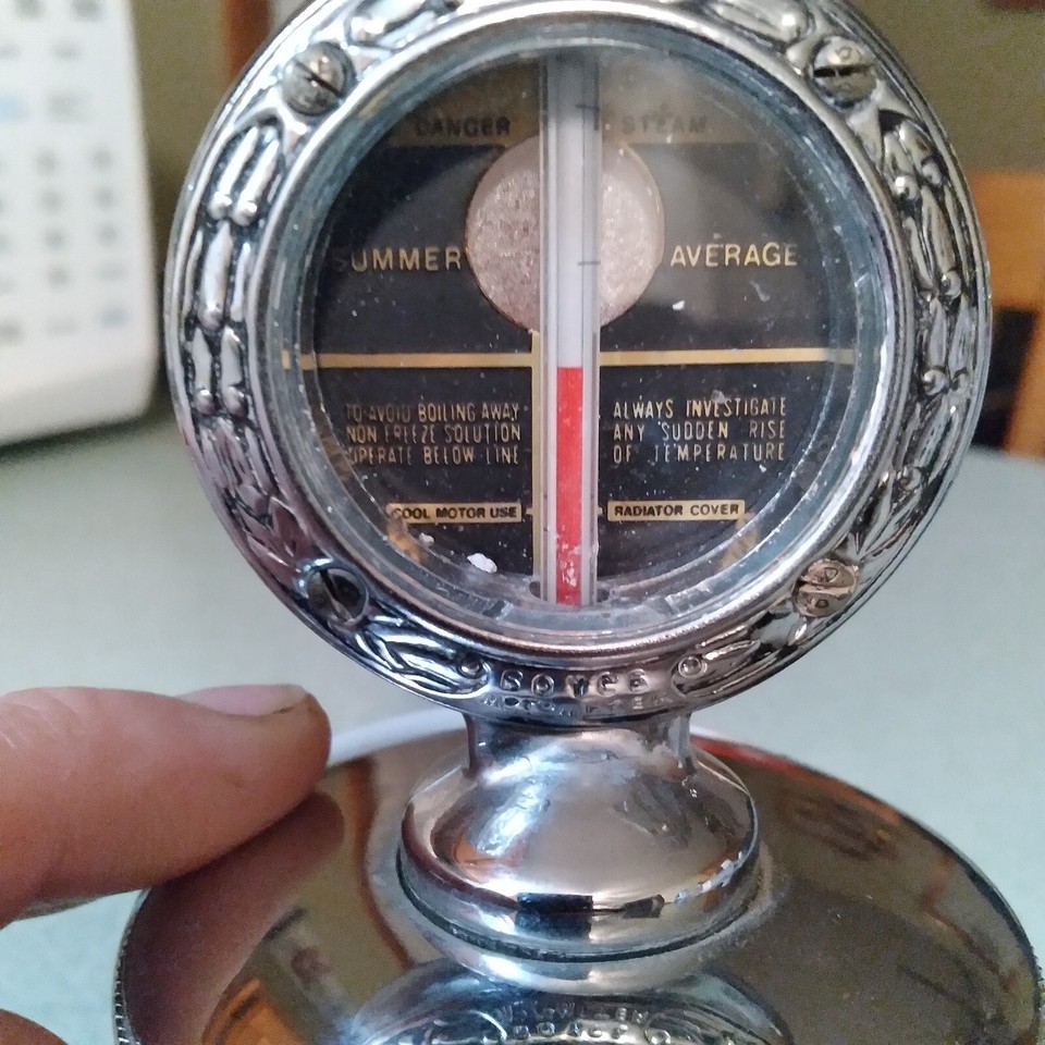 1930-1931 Ford Model A Vintage Boyce Moto Meter Greenland Co. Motometer ...