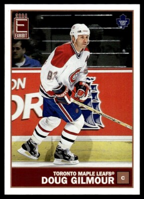 2003 Pacific Exhibit #136 Doug Gilmour - Toronto Maple Leafs - HOF | eBay