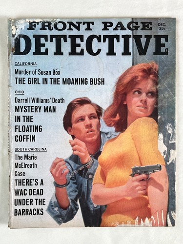 Vintage FRONT PAGE DETECTIVE Vol 30 No 12 Dec 1966 Pulp True Crime ...