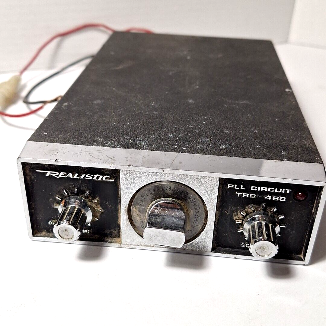 Realistic TRC-468 CB Radio 40 Channel Long Range Vintage Radio Shack ...