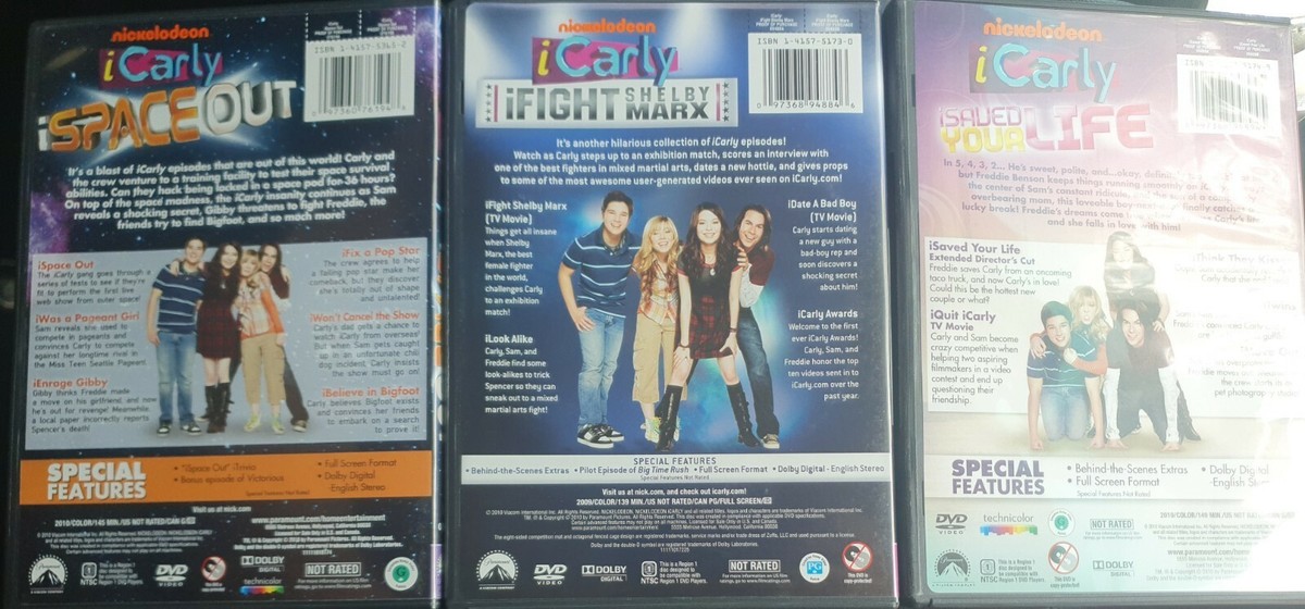 Icarly Ispace Out Dvd