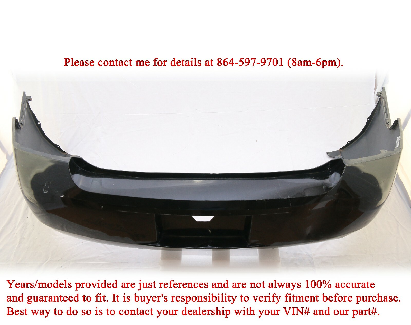 OEM 2006-2012 CHEVROLET IMPALA back REAR BUMPER COVER 06-12 (has some ...