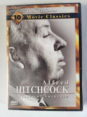 Alfred Hitchcock: Master of Suspense 10 Movie Classics Legends Series ...