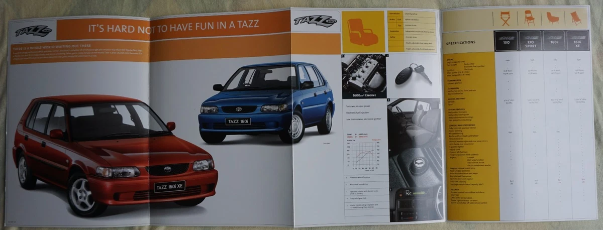 Toyota Tazz Sport Engine