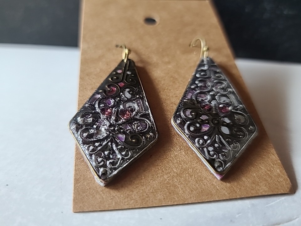 Polymer Clay Dangling Pierced Earrings New | eBay