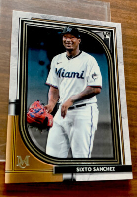 Síxto Sanchez 2021 Topps Museum Collection RC # 68, Miami Marlins | eBay