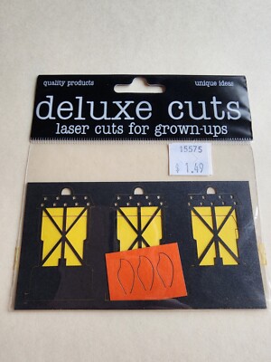 Lanterns Camping Die Cut Laser Cut New - Deluxe Cuts Scrapbooking ...