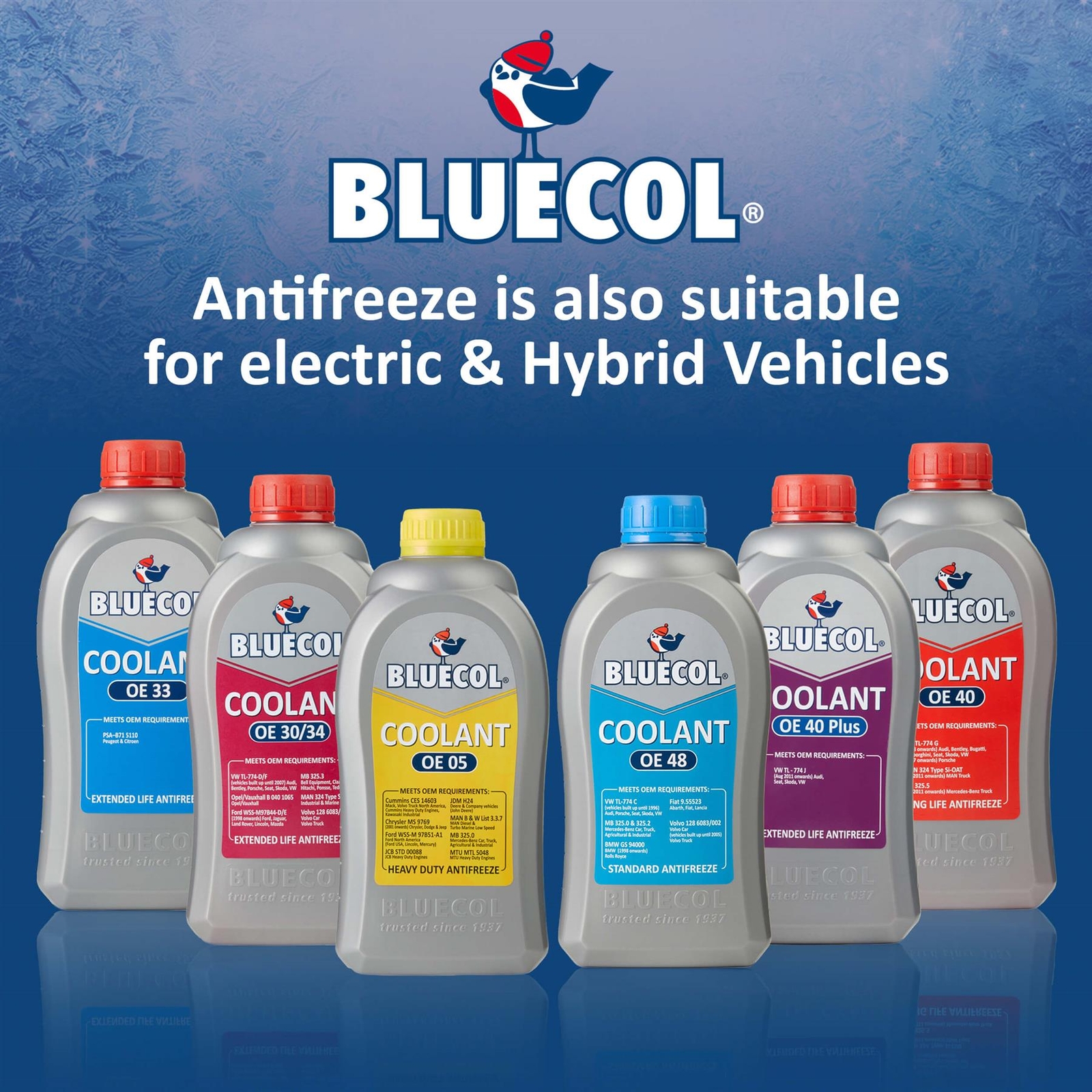 Bluecol Coolant OE40 Plus Antifreeze & Coolant - 5L | eBay UK