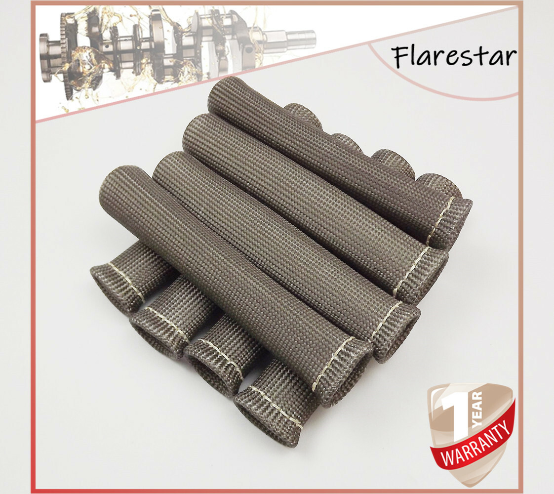 Gray Spark Plug Wire Boots Heat Shield Protector Sleeve SBC BBC 350 ...